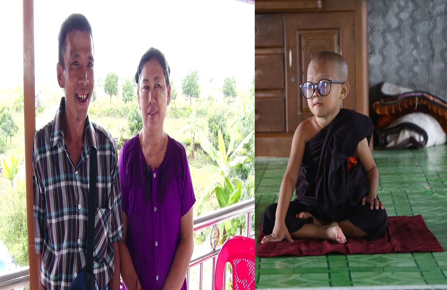 ကိုရင်လေး ရှင်ဥတ္တမသာရ၏ မိဘနှစ်ပါးနှင့် တွေ့ဆုံခြင်း | Eleven Media ...