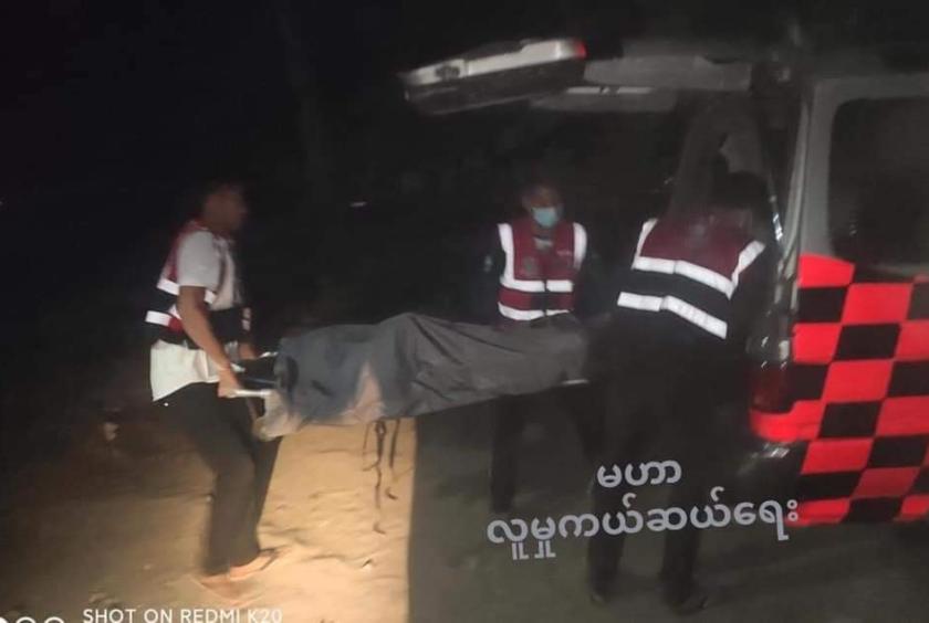 မန္တ‌လေးမြို့တွင် မော်တော်ယာဉ် တစ်စီးပေါ်၌ အမျိုးသားတစ်ဦး ဒဏ်ရာများဖြင့
